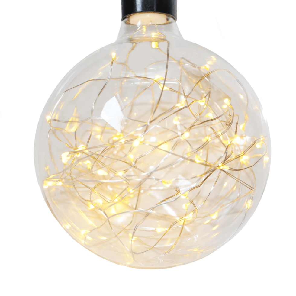 G125 Light Bulb with Warm White Micro LED Lights - Hometown Evolution Inc.