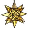 Glass Star Lights | Moravian Glass Star Lights | Star Light Fixture