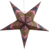 (S255) Pink Charm Paper Star Lantern - Hometown Evolution Inc.