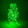 6 Foot - Battery Operated LED Fairy Lights - Waterproof with 20 Green ...