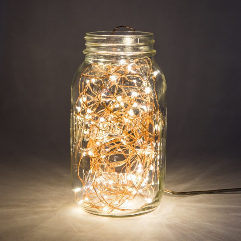 6 Foot - Battery Operated LED Fairy Lights - Waterproof with 20 Warm ...