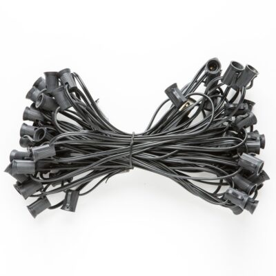 Black 10’ C7 Base Light Strand