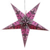 (S255) Pink Charm Paper Star Lantern - Hometown Evolution Inc.
