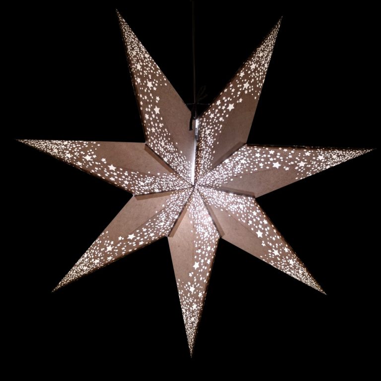 (S260) Rigel Paper Star Lantern (Gray) - Hometown Evolution Inc.