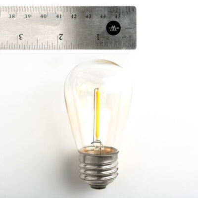 S14 LED Bulbs with 1-Watt Filament and E26 Base