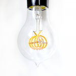 LED A19 Round Filament 3 Watt LED Light Bulb - Hometown Evolution Inc.