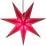 (S262) Arcturus Paper Star Lantern (Red) - Hometown Evolution Inc.