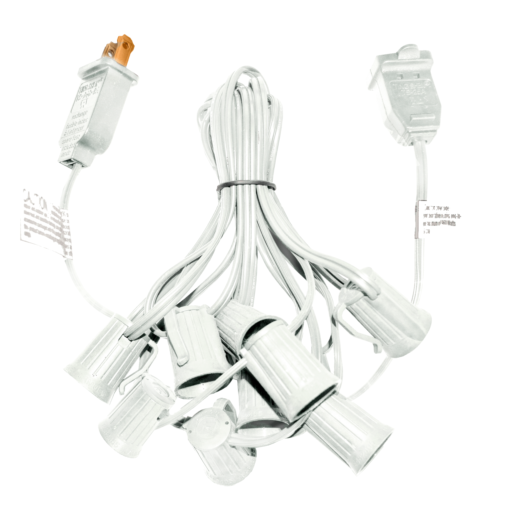 Black 10’ C7 Base Light Strand