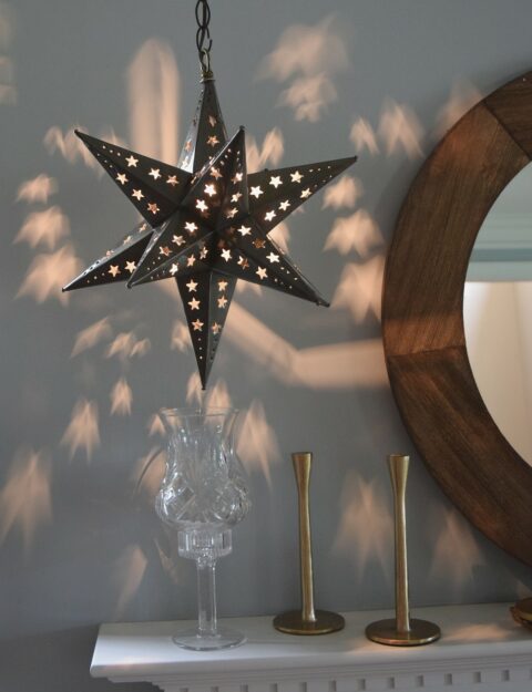 12" Tin Star Light - Star Cut - Hometown Evolution Inc.