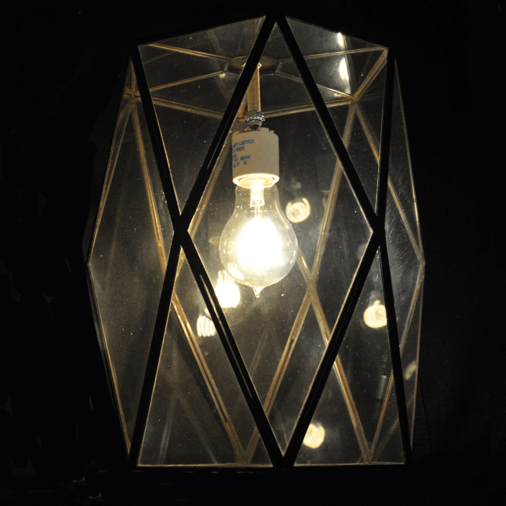 12" Diamente Clear Glass Pendant Lights - Hometown Evolution Inc.