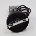 4 Foot Cable with Single Socket - Black/Chrome - Hometown Evolution Inc.