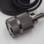 4 Foot Cable with Single Socket - Black/Chrome - Hometown Evolution Inc.