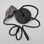 4 Foot Cable with Single Socket - Black/Chrome - Hometown Evolution Inc.